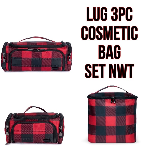 lug | Bags | Lug Trolley Trolley Mini Dolly Cosmetic Bag Set Nwt ...